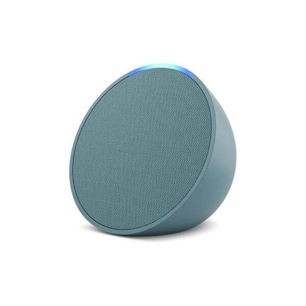 PARLANTE AMAZON ECHO POP B09ZX1LRXX COMPACTO / VERDE AZULADO / ALEXA ...